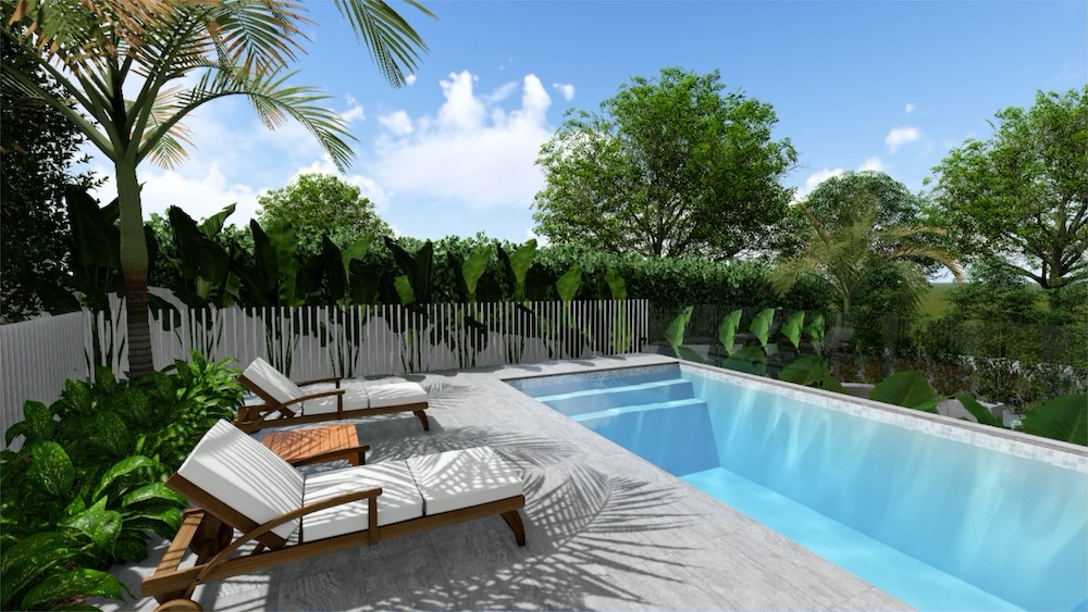 Newcastle 3D Landscape Design Plan - Jason Reading Landscapes