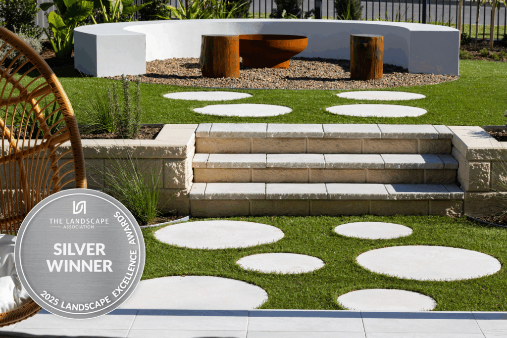 Award Winning Display Home Landscape at Cooranbong - Jason Reading ...